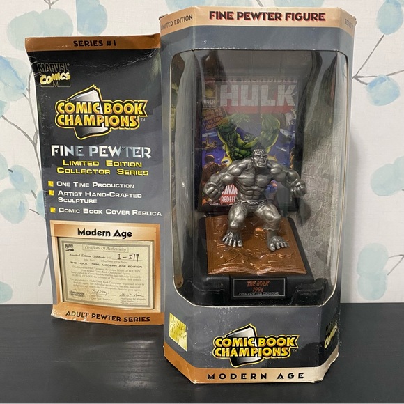 Toys | 1996 Comic Book Champions Limited Edition Fine Pewter Figure The ...